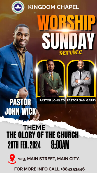 Copy of CHURCH CONFERENCE (21) | PosterMyWall