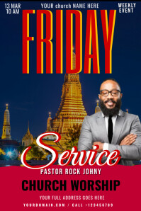 church conference advertisement Template | PosterMyWall