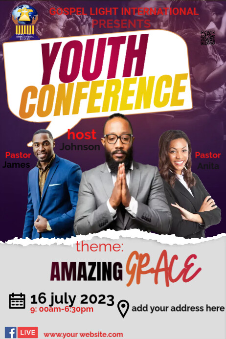 church conference Template | PosterMyWall