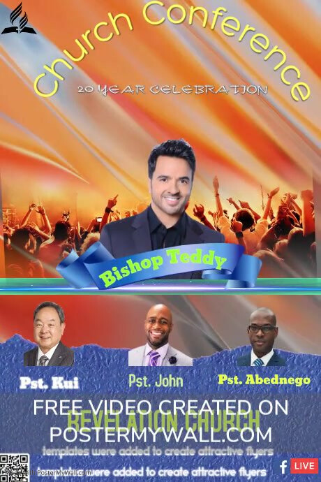 Church conference Template | PosterMyWall