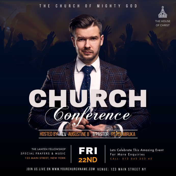 Church Conference Template | PosterMyWall