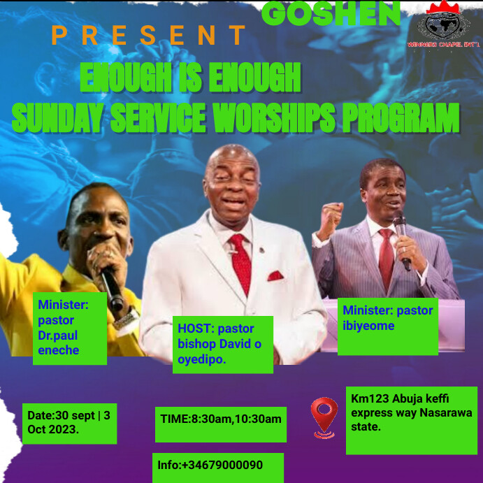 CHURCH CONFERENCE Template | PosterMyWall