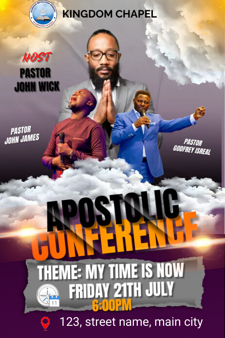 CHURCH CONFERENCE Template | PosterMyWall
