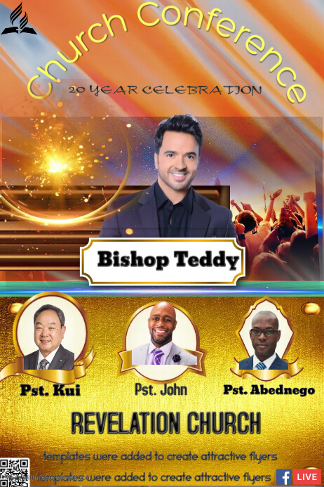 Church conference Template | PosterMyWall