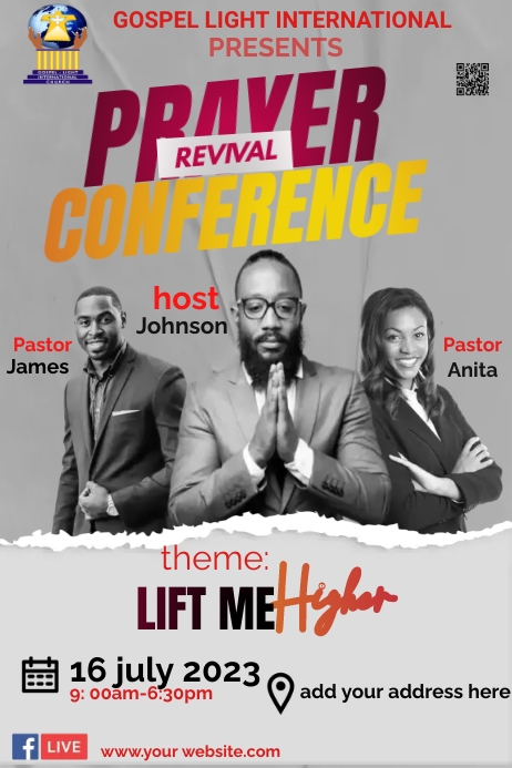 church conference Template | PosterMyWall