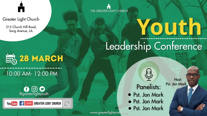 Church Conference Template | PosterMyWall