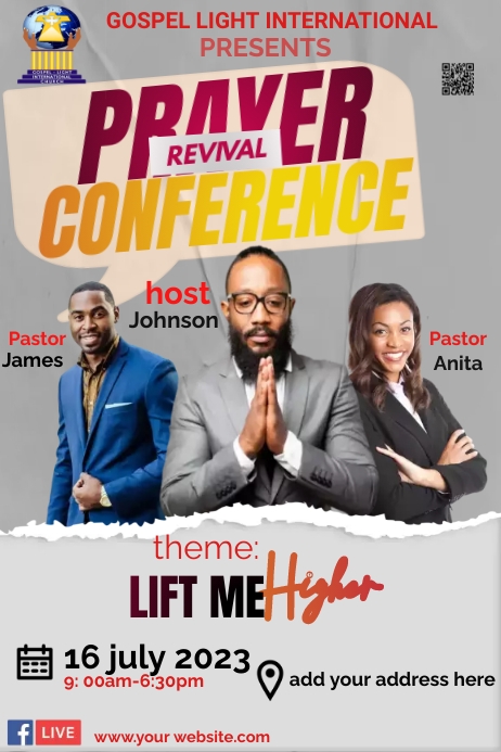 church conference Template | PosterMyWall