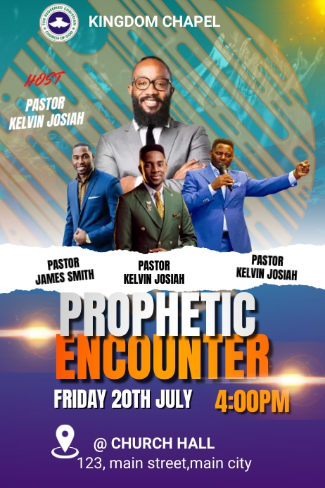 CHURCH CONFERENCE Template | PosterMyWall