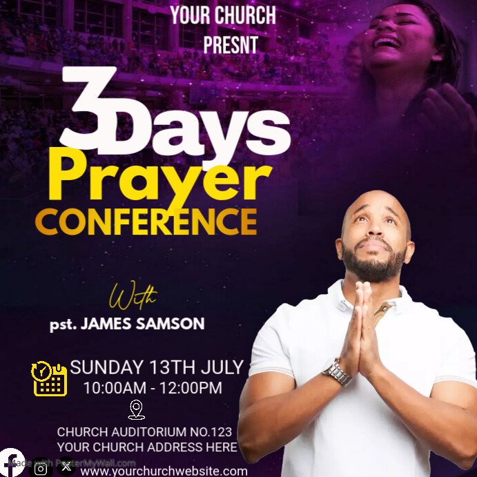 Copy of CHURCH CONFERENCE | PosterMyWall