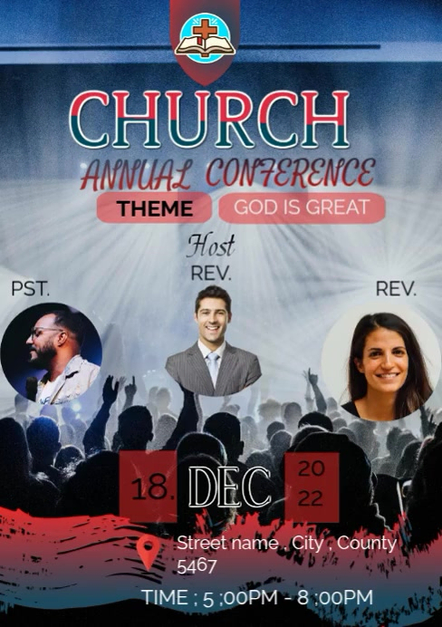 Copy of CHURCH CONFERENCE | PosterMyWall