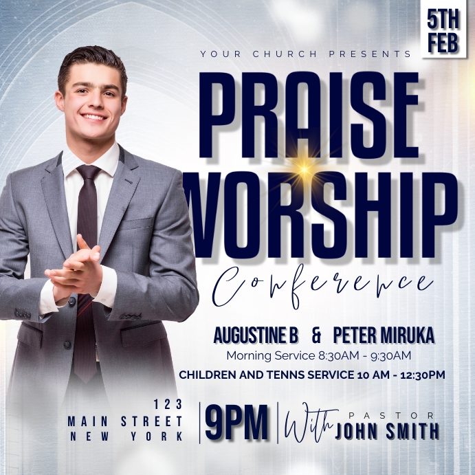 Church Conference | PosterMyWall