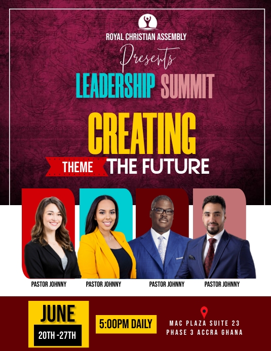 church conference Template | PosterMyWall