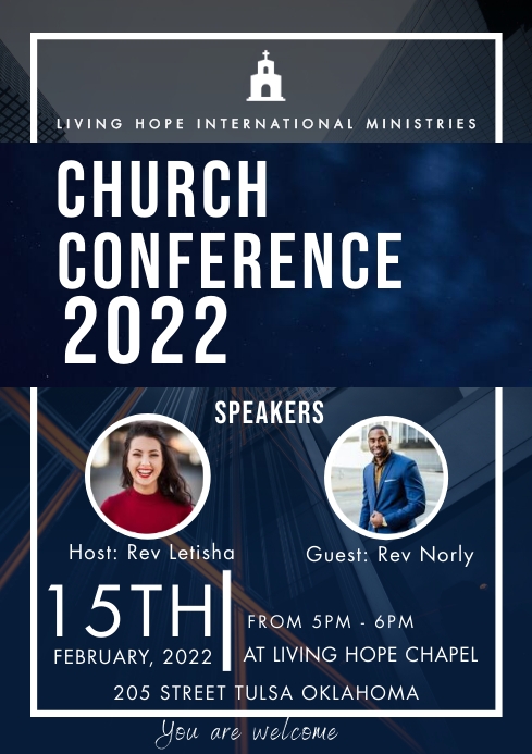 church conference Template | PosterMyWall