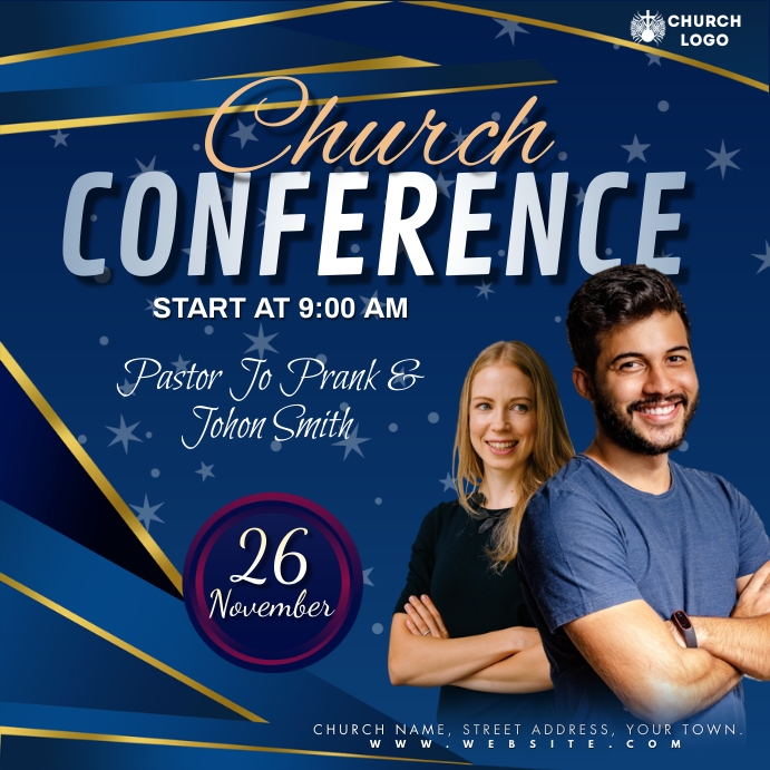 Copy of Church conference | PosterMyWall