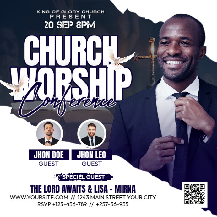 Church Conference Template | PosterMyWall