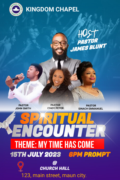 CHURCH CONFERENCE Template | PosterMyWall