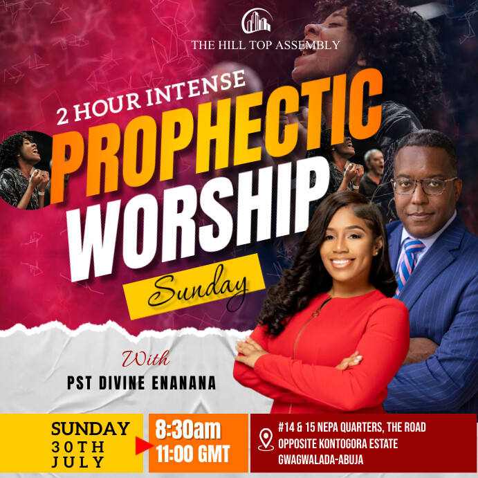 church Conference Template | PosterMyWall