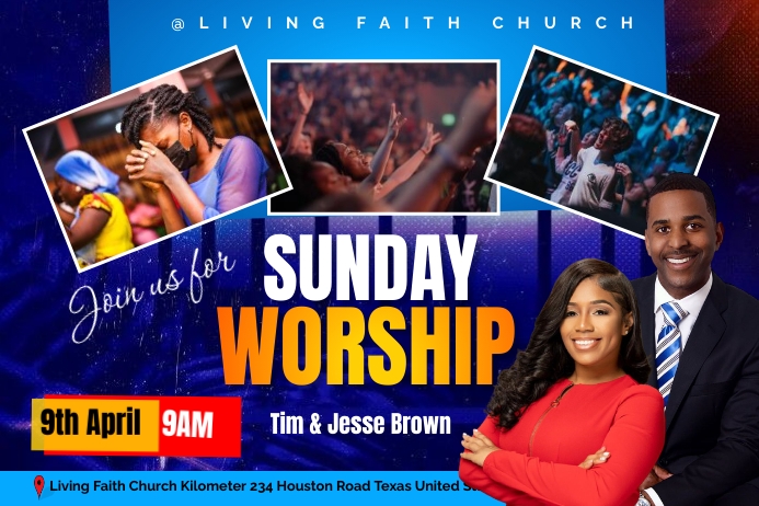 church conference Template | PosterMyWall