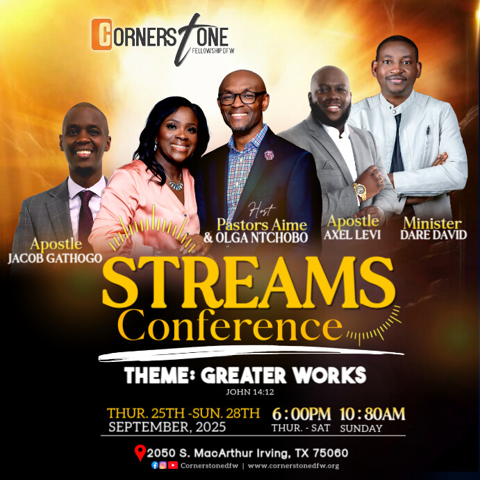 church conference Template | PosterMyWall