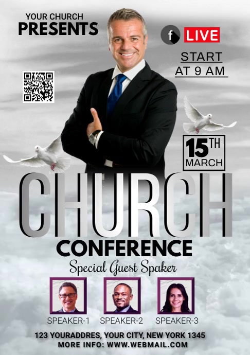Copy of Church conference | PosterMyWall