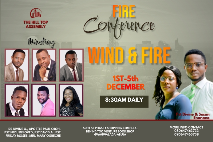 church conference Template | PosterMyWall
