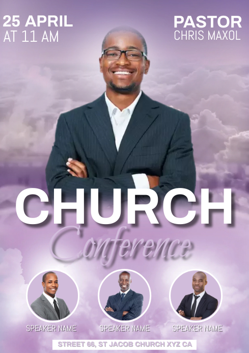 church conference Template | PosterMyWall
