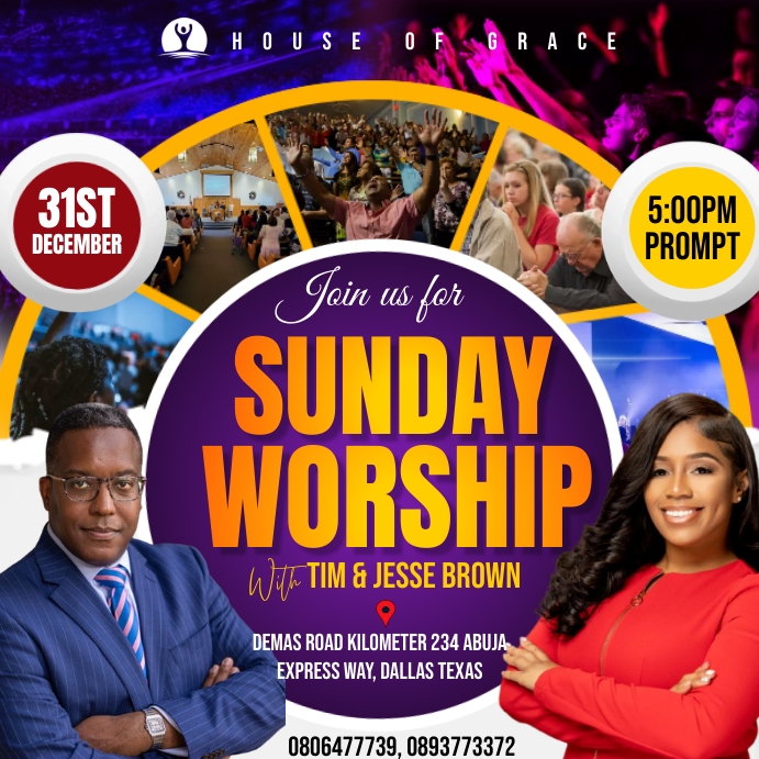 church conference Template | PosterMyWall