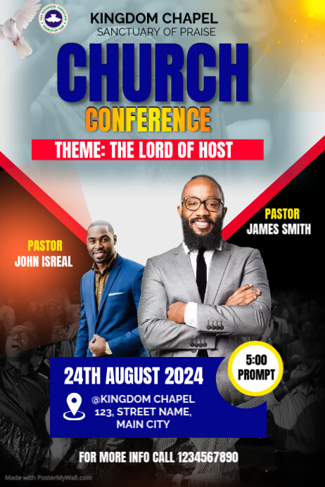 church conference Template | PosterMyWall