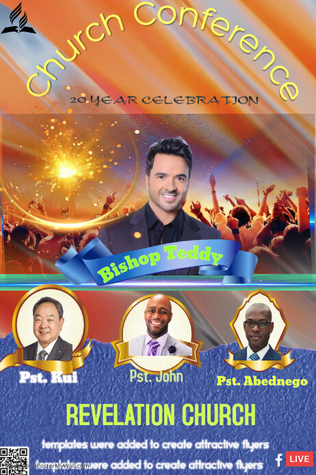 Church conference Template | PosterMyWall