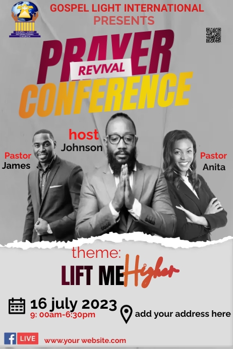 church conference Template | PosterMyWall