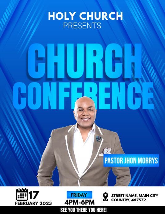 Church Conference Template | PosterMyWall
