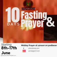 Church Prayer Service Invitation Flyer Template | PosterMyWall