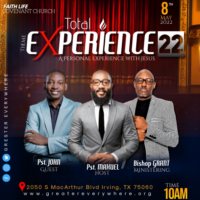 CHURCH CONFERENCE FLYER (5) Template | PosterMyWall