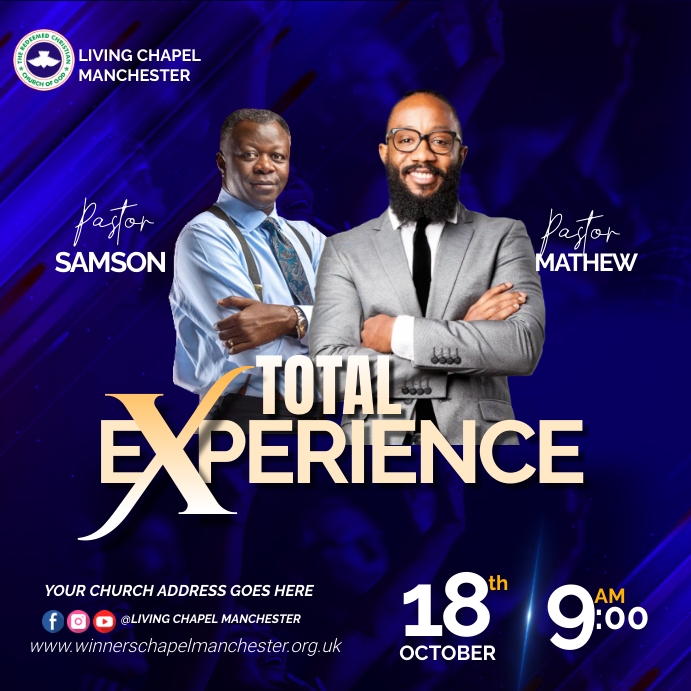 CHURCH CONFERENCE FLYER (8) Template | PosterMyWall