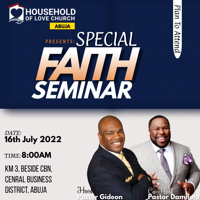 CHURCH CONFERENCE FLYER DESIGN TEMPLATE (10) | PosterMyWall