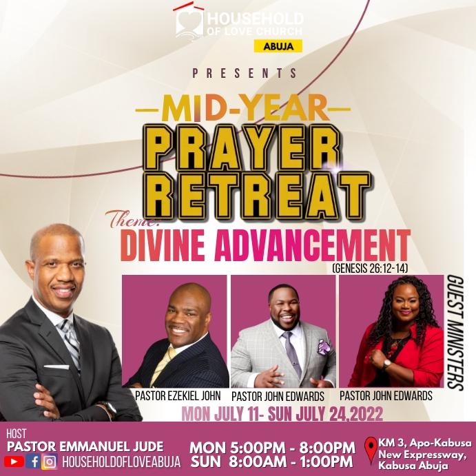 CHURCH CONFERENCE FLYER DESIGN TEMPLATE (14) | PosterMyWall