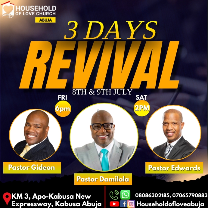 Copy of CHURCH CONFERENCE FLYER DESIGN TEMPLATE (4) | PosterMyWall