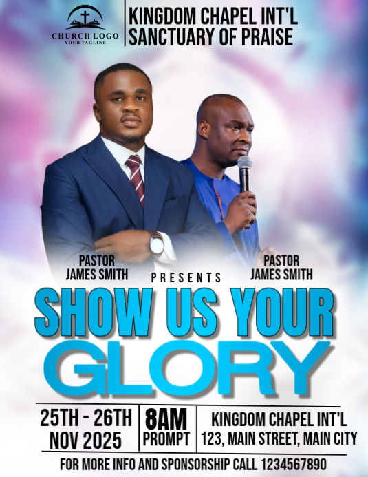 church conference flyer Template | PosterMyWall