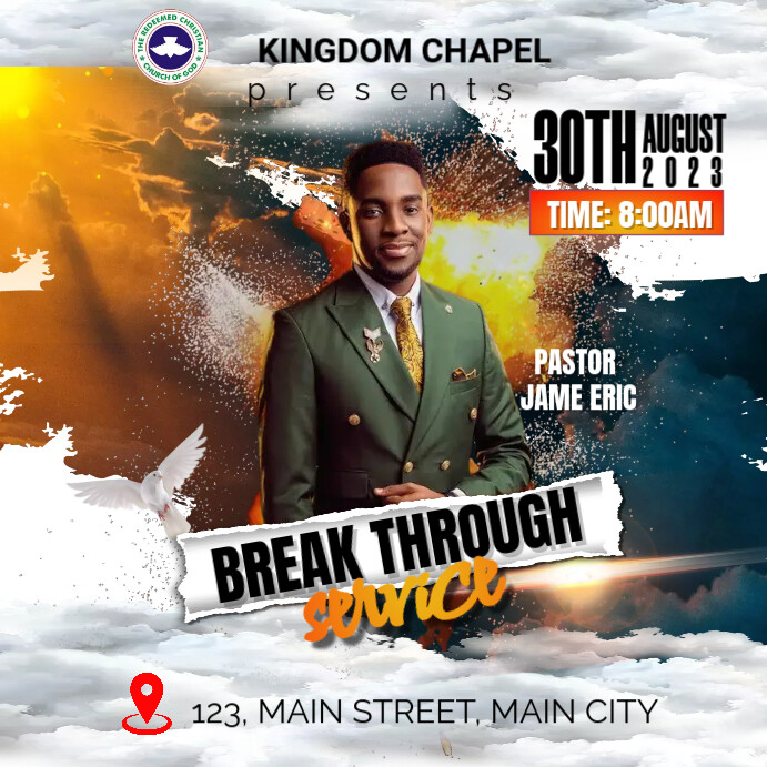 Plantilla de Church conference flyer | PosterMyWall