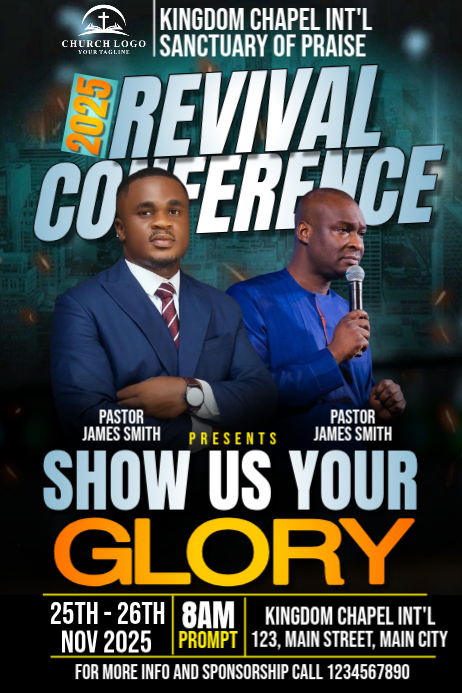 church conference flyer Template | PosterMyWall