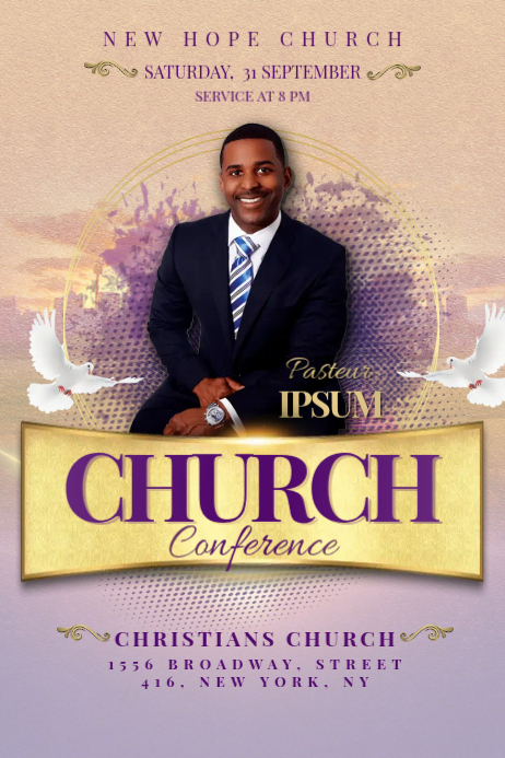 Church Conference Flyer Template | PosterMyWall