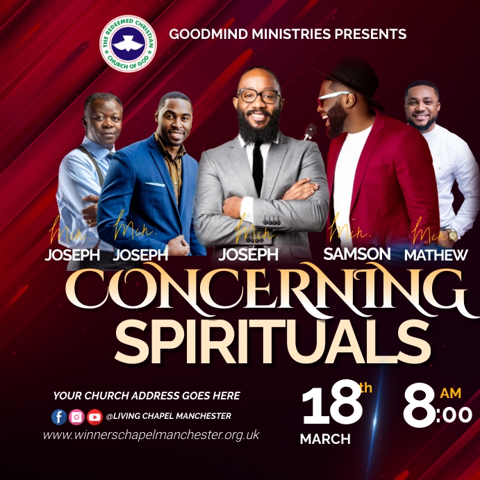 CHURCH CONFERENCE FLYER Template | PosterMyWall