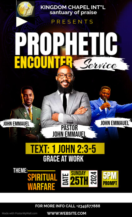 Copy of church conference flyer | PosterMyWall