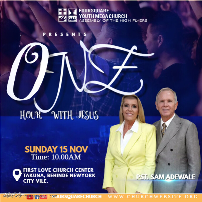 CHURCH CONFERENCE FLYER Template | PosterMyWall