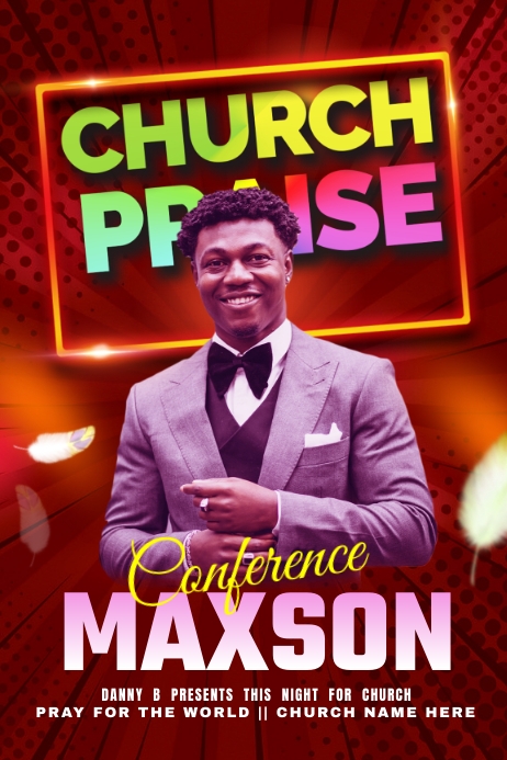 church conference flyer Template | PosterMyWall