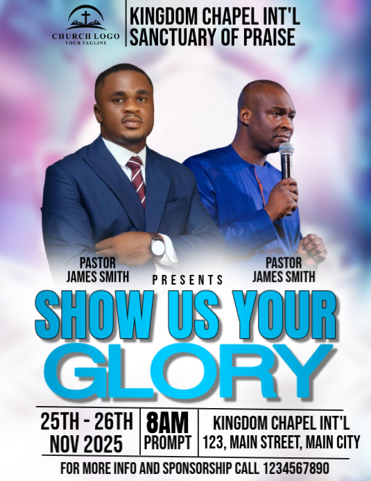 church conference flyer Template | PosterMyWall