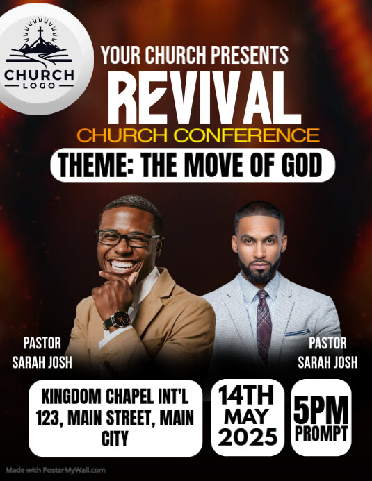 Copy of church conference flyer | PosterMyWall