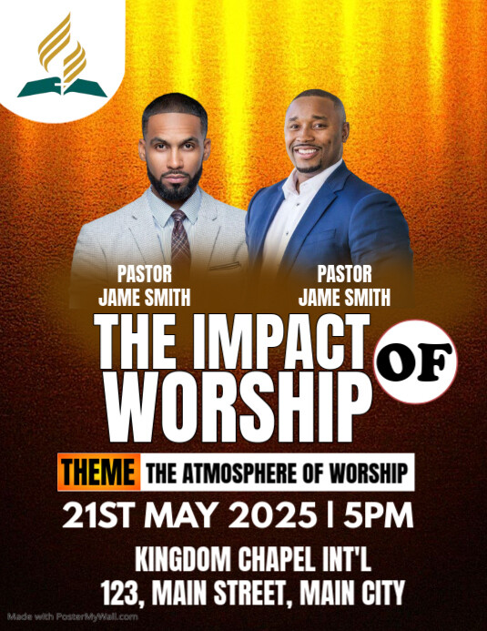 Copy of church conference flyer | PosterMyWall