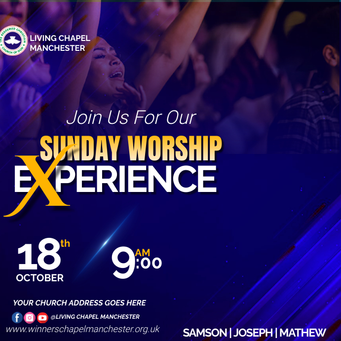 CHURCH CONFERENCE FLYER Template | PosterMyWall