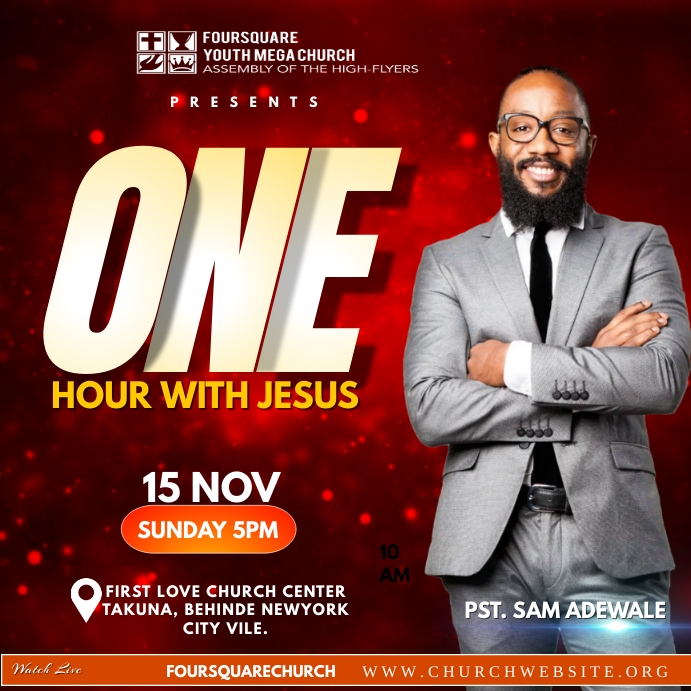 CHURCH CONFERENCE FLYER Template | PosterMyWall